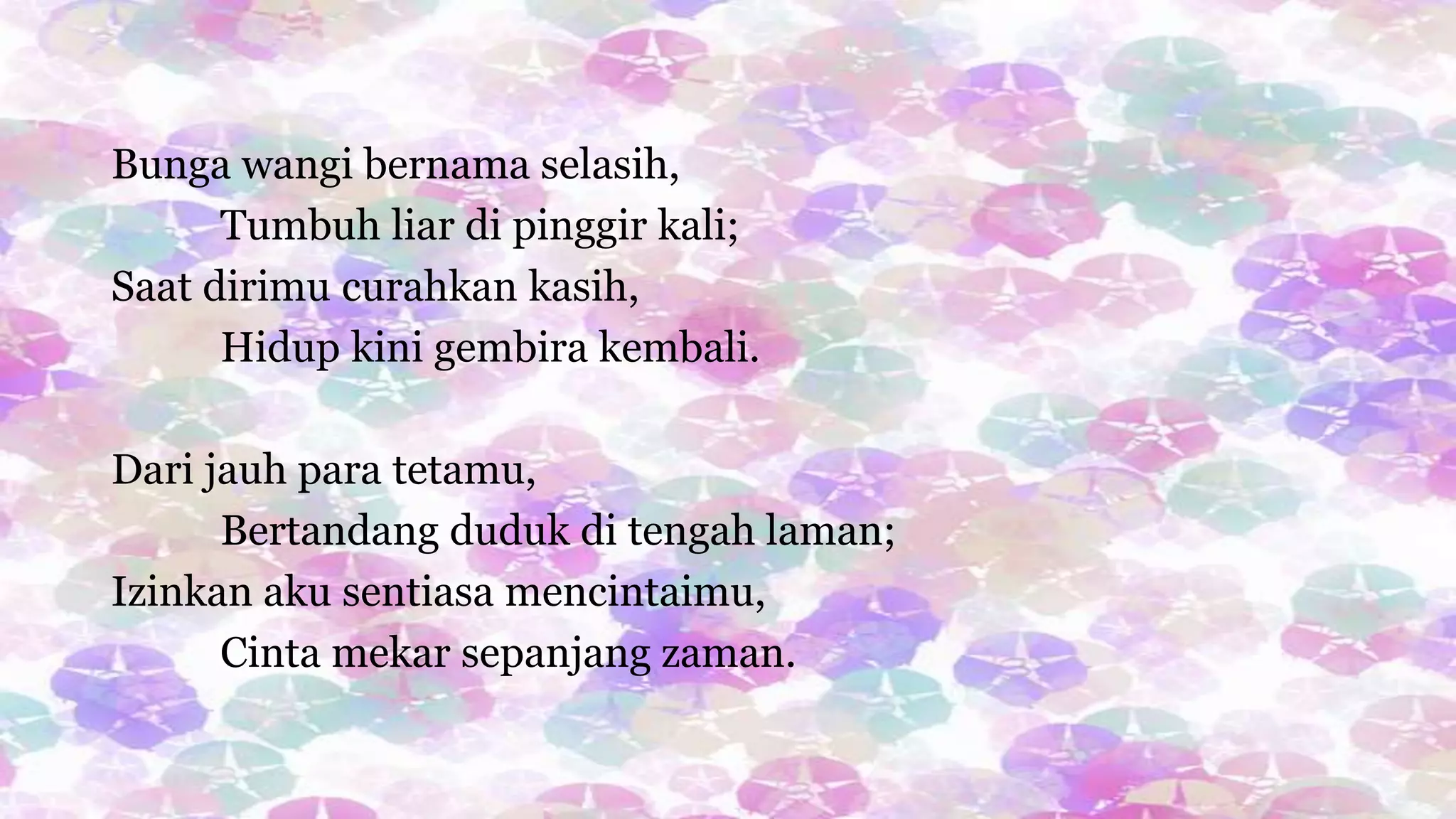 Pantun Kasih Sayang | PPT