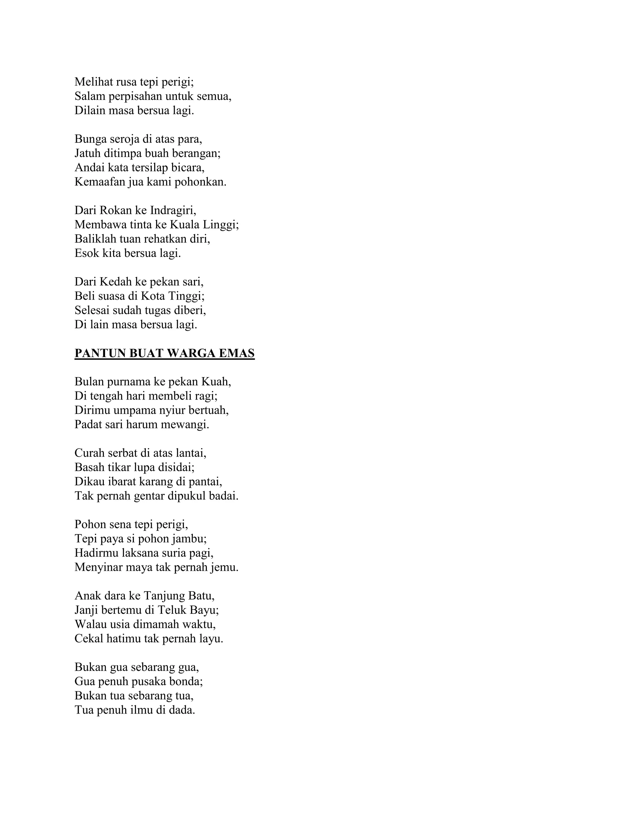 Pantun majlis 2 | DOCX