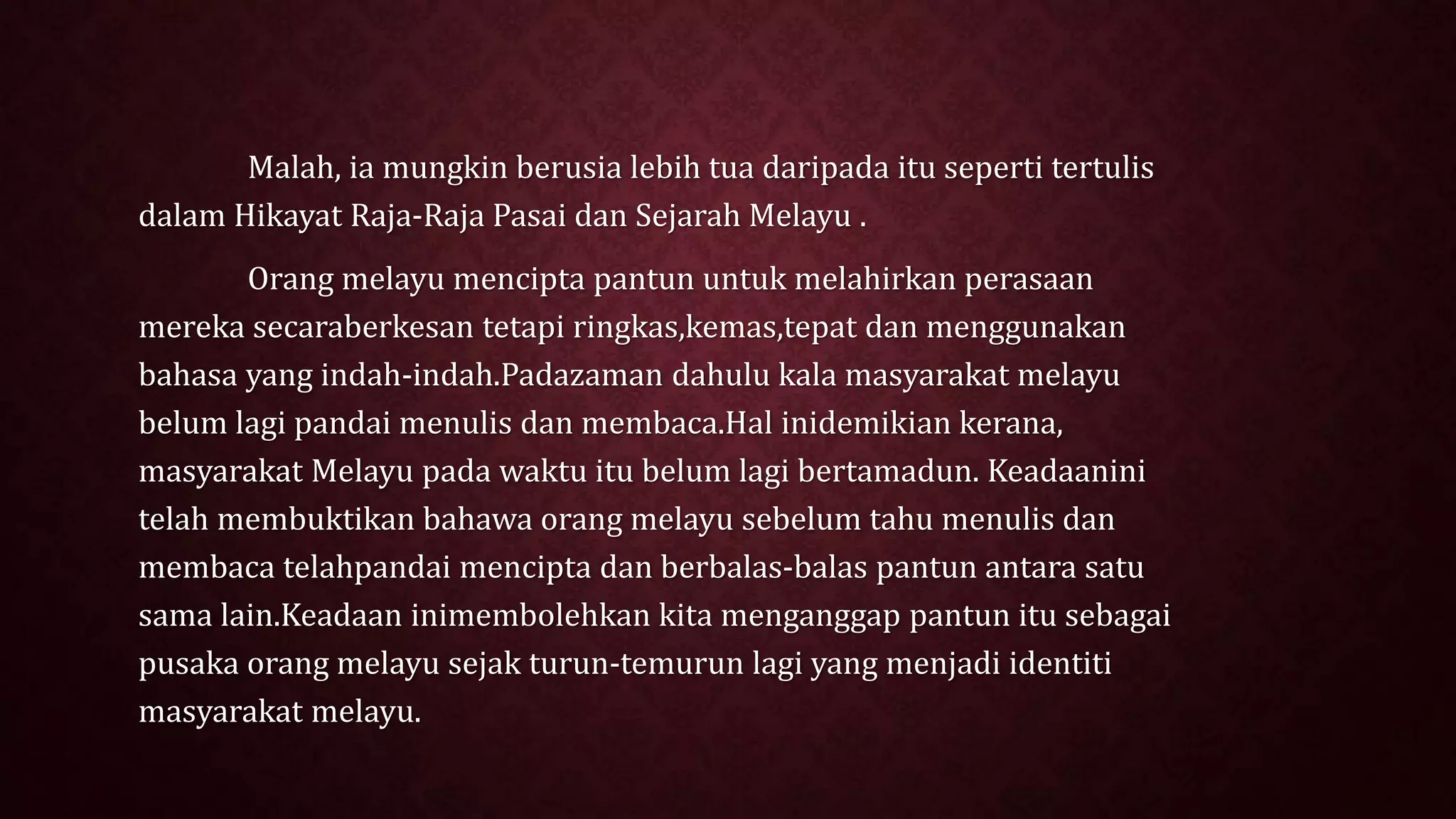 Pantun | PPTX