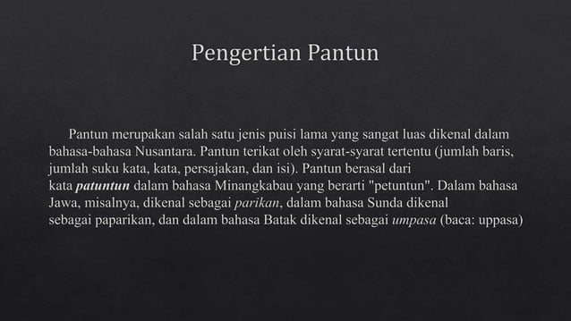 Pantun | PPTX