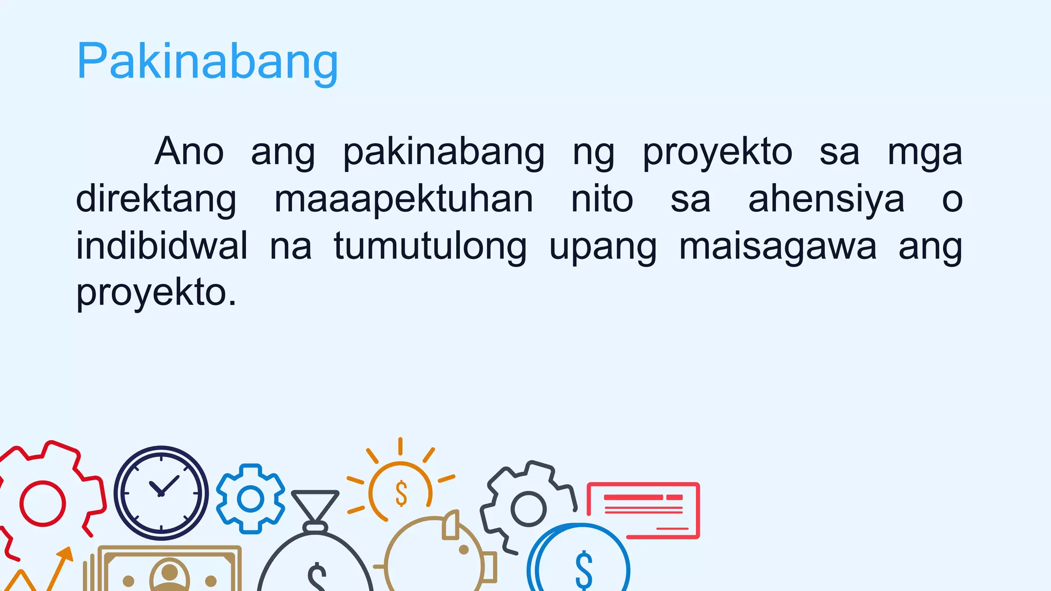 Panukalang proyekto | PPTX