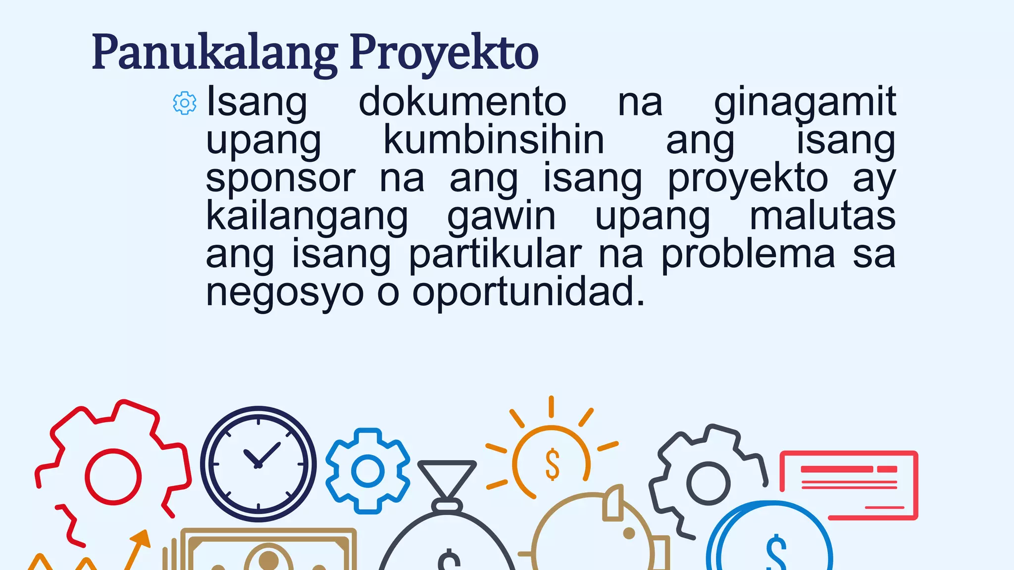 Panukalang proyekto | PPTX