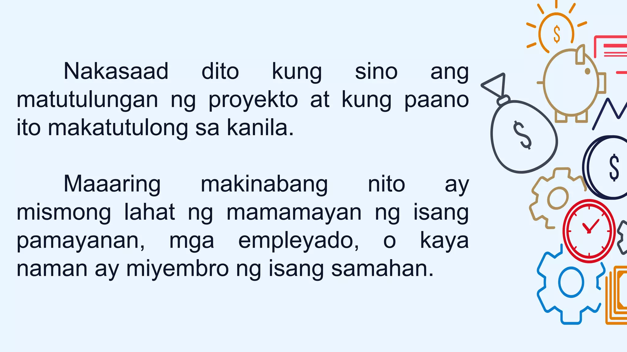 Panukalang proyekto | PPTX