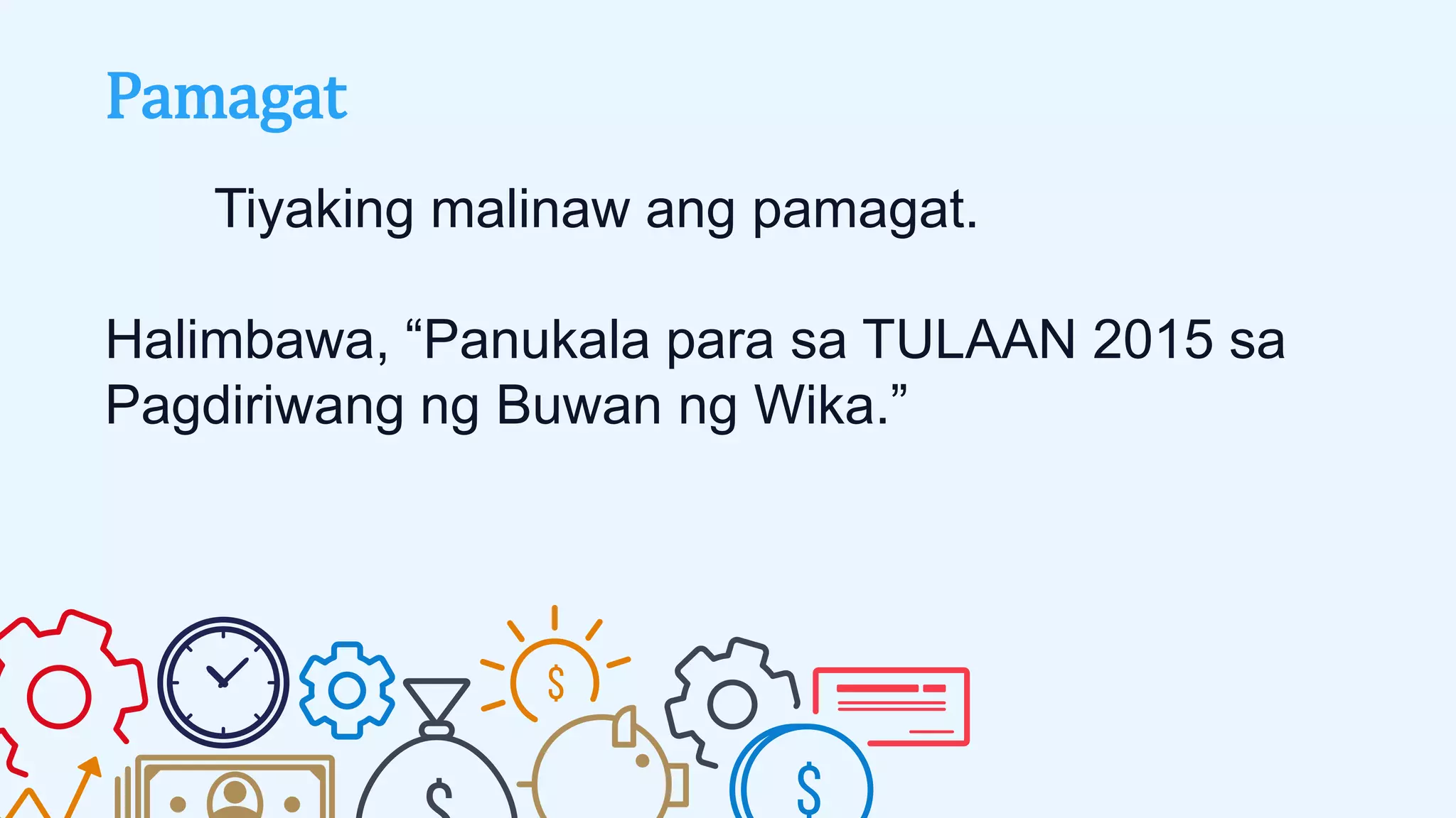 Panukalang proyekto | PPTX