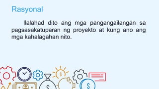 Panukalang proyekto | PPTX