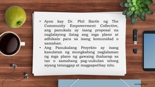 panukalang-proyekto powerpoint presentation | PDF