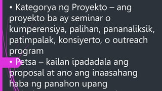 Panukalang proyekto- Isang Paksa sa Filipino | PPTX