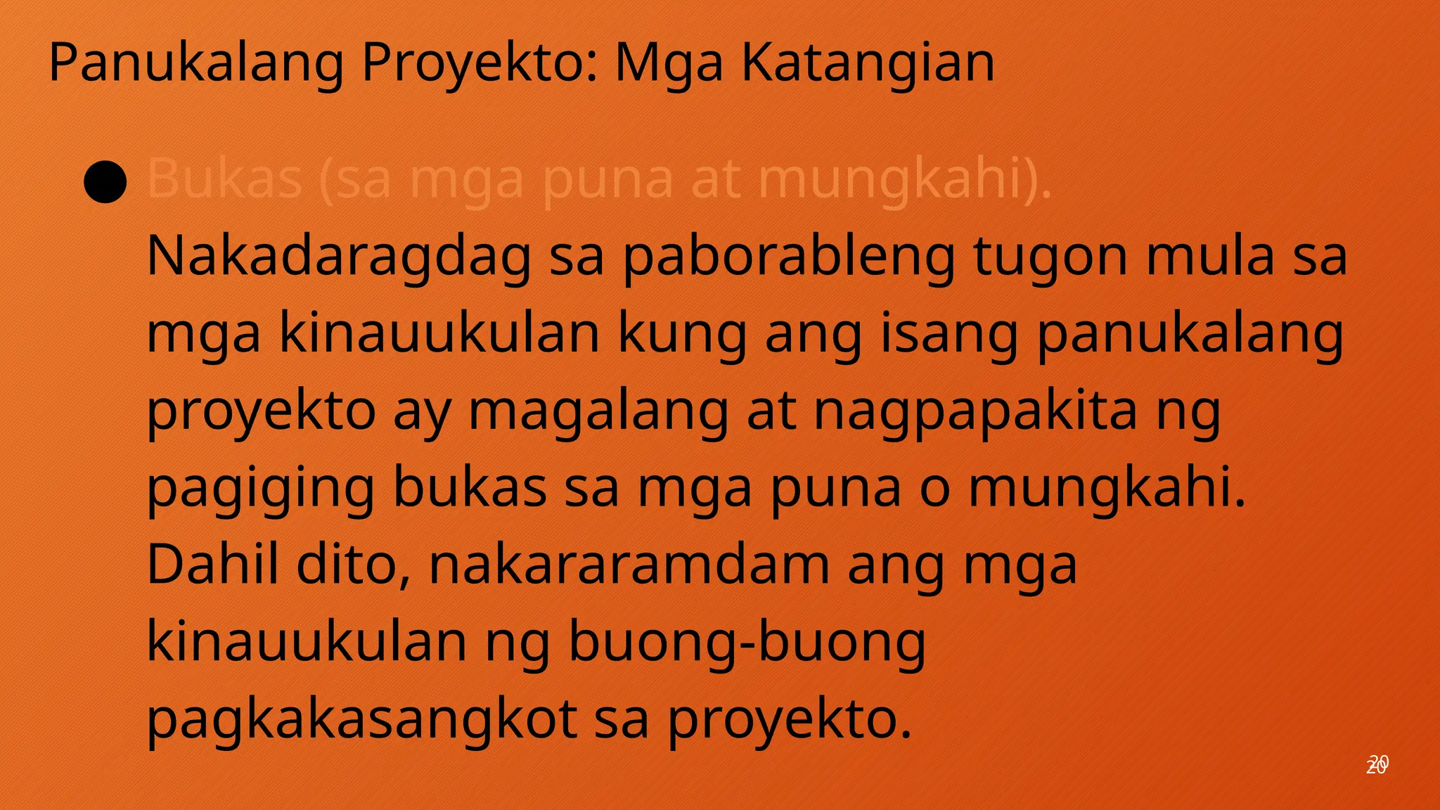 Panukalang Proyekto at mga katangian nito.pptx