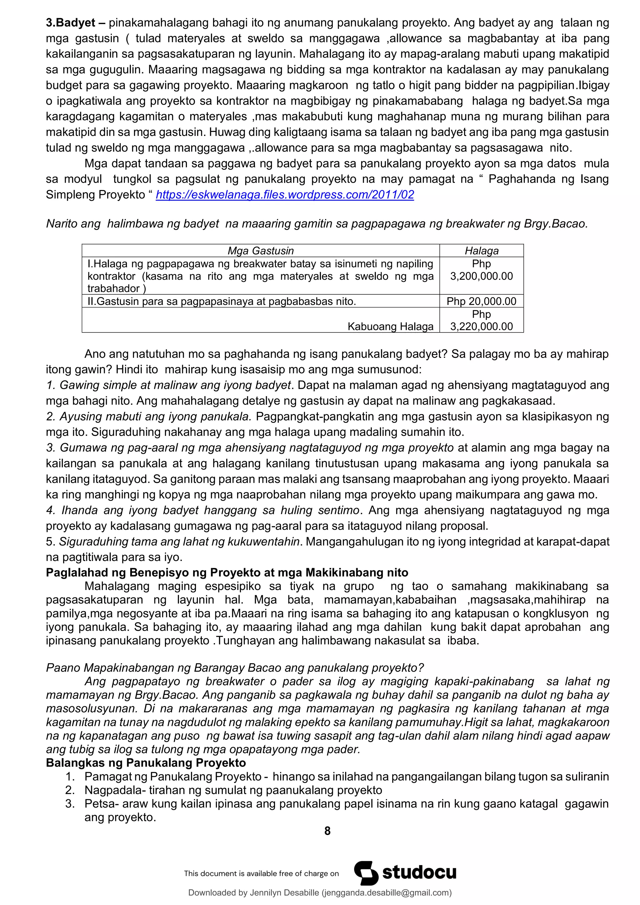 PANUKALANG PROYEKTO - MODULE.pdf