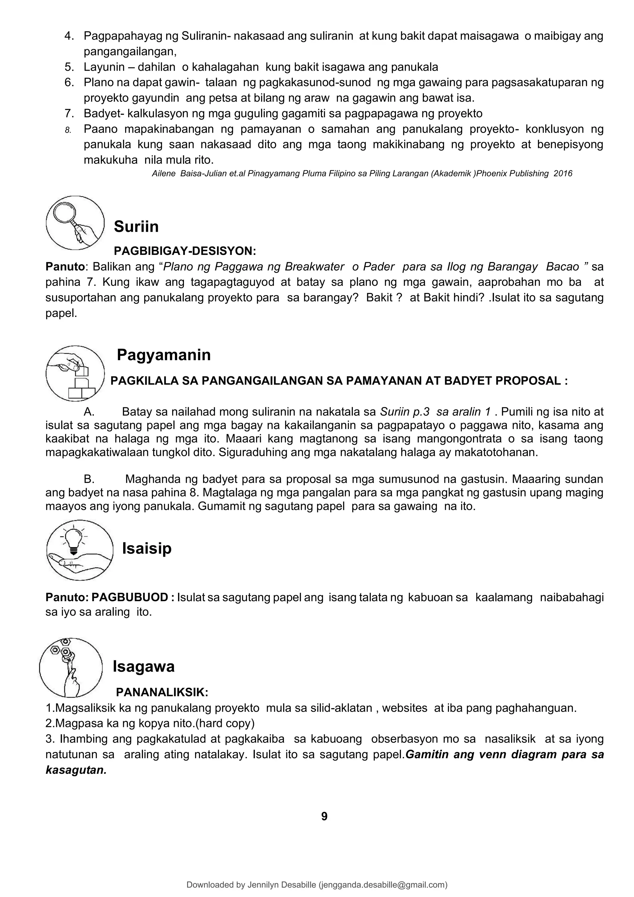 PANUKALANG PROYEKTO - MODULE.pdf