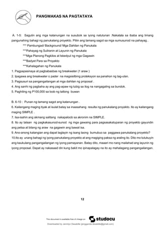 PANUKALANG PROYEKTO - MODULE.pdf