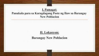 Panukalang proyekto report | PPTX