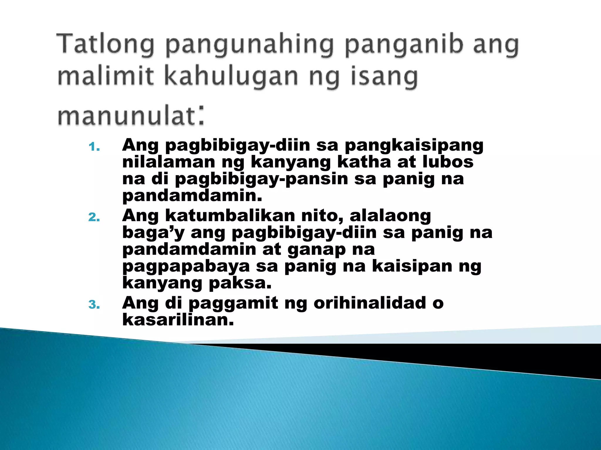 Panulaang Filipino | PPTX