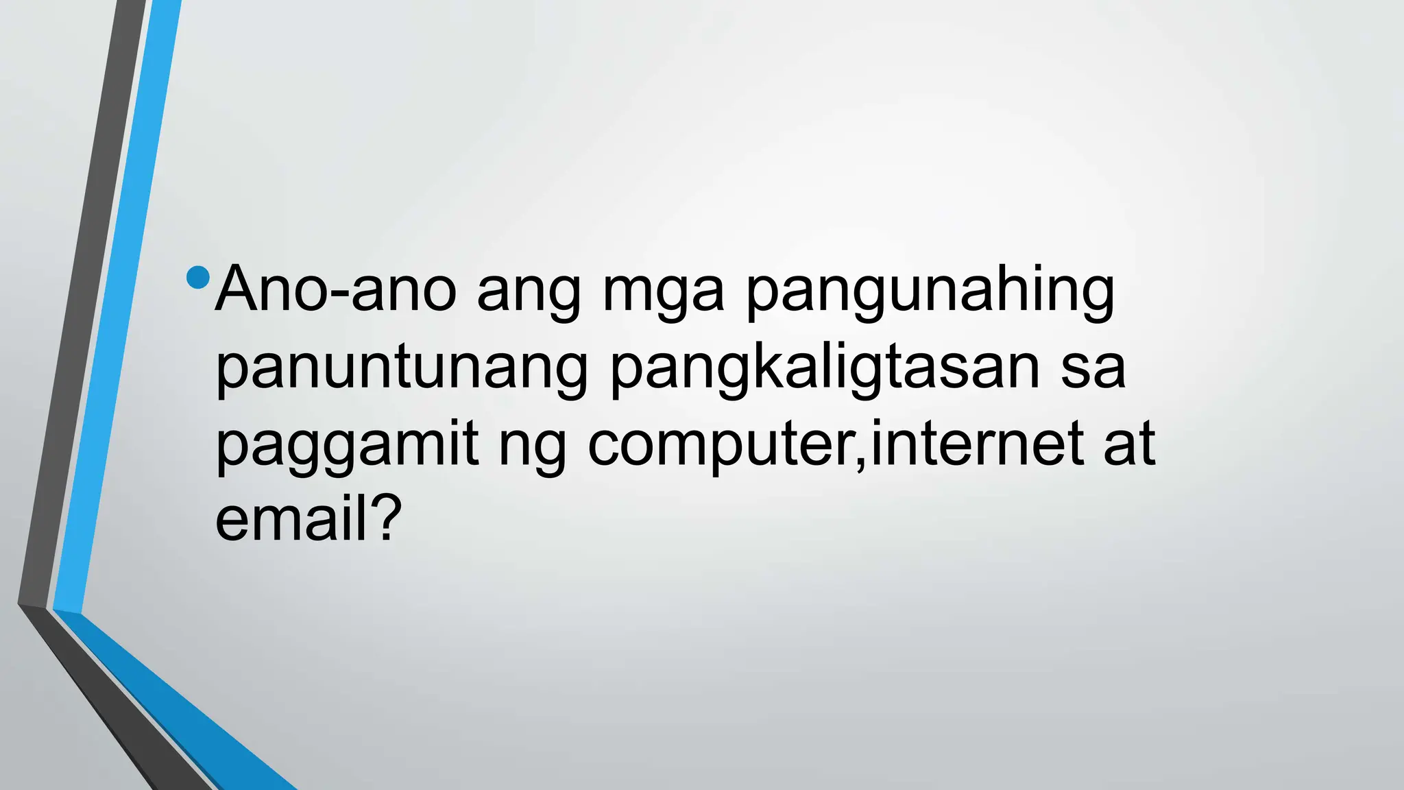 Panuntunan sa Ligtas at Responsableng paggamit ng Computer.pptx