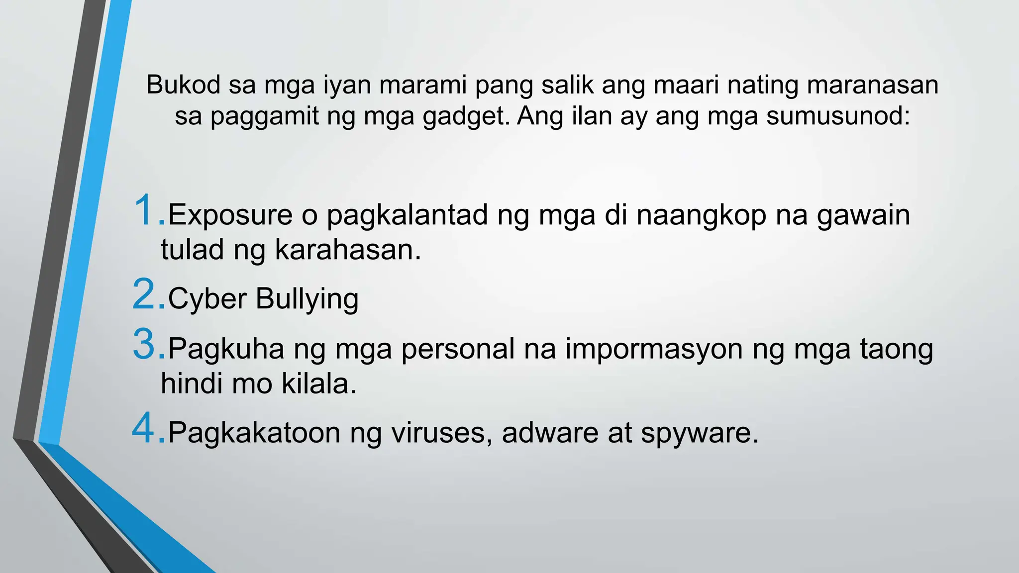 Panuntunan sa Ligtas at Responsableng paggamit ng Computer.pptx