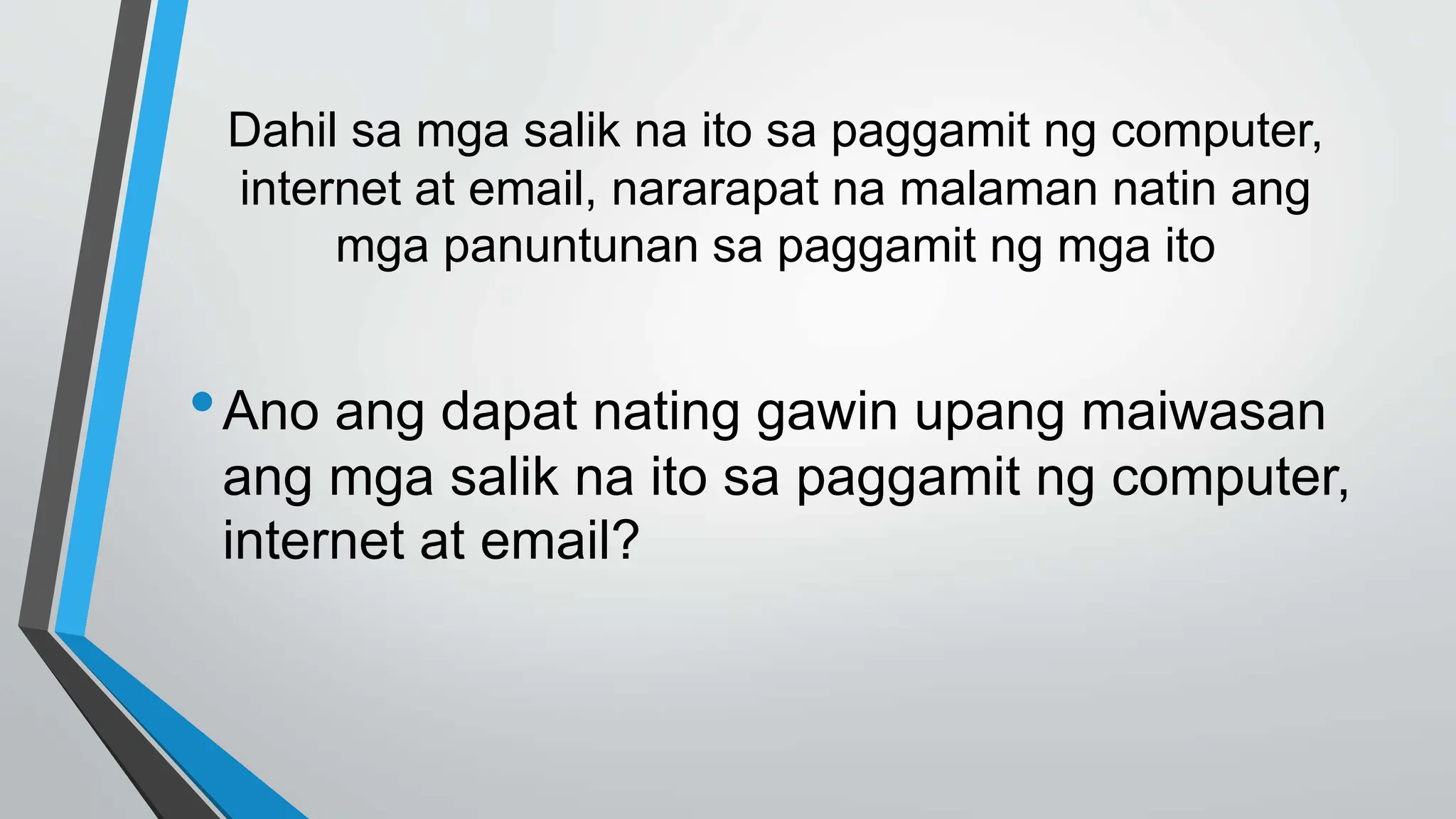 Panuntunan sa Ligtas at Responsableng paggamit ng Computer.pptx