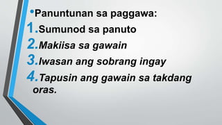Panuntunan sa Ligtas at Responsableng paggamit ng Computer.pptx