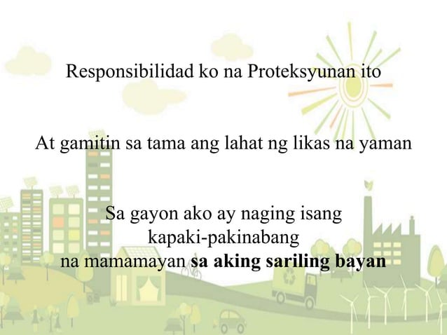 Pledge for the Environment (Panunumpa Para sa Kalikasan).pptx