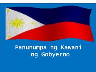 Panunumpa sa Gobyerno | PPSX
