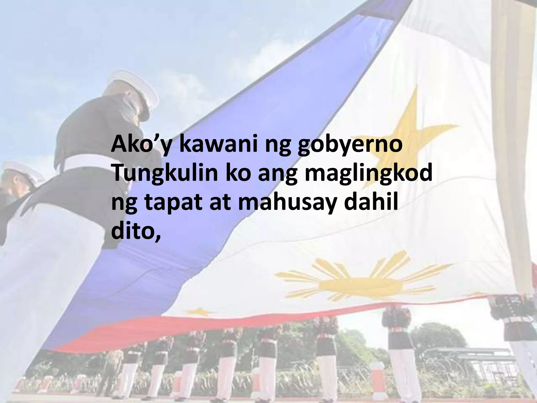 3 Panunumpa ng Pilipinas | PPTX
