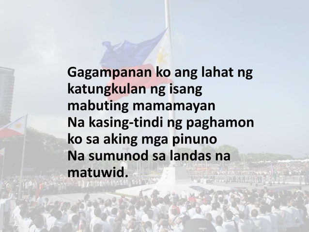 3 Panunumpa ng Pilipinas | PPTX
