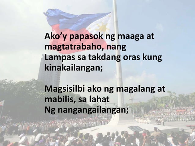 3 Panunumpa ng Pilipinas | PPTX