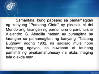 Kahulugan at Kahalagahan ng Panunuring Pampanitikan ; Katangian ng ...