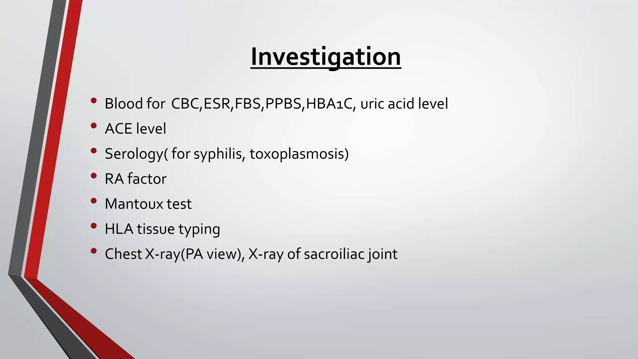 Pan-uveitis both eye (case presentation) | PPTX