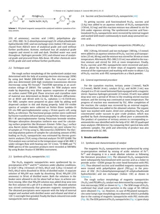 PEGylated magnetic nanoparticles (PEG@Fe3O4) as cost effectivealternative for oxidative ...