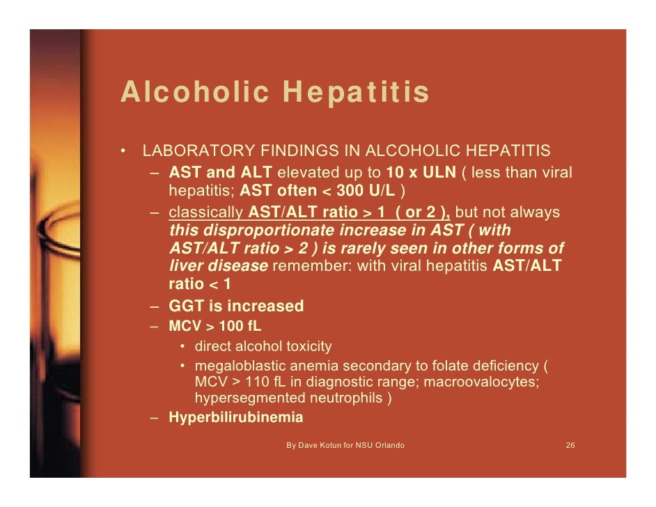 P A O 5600 Lecture 5 Liver Fx Tests 1hr Dave