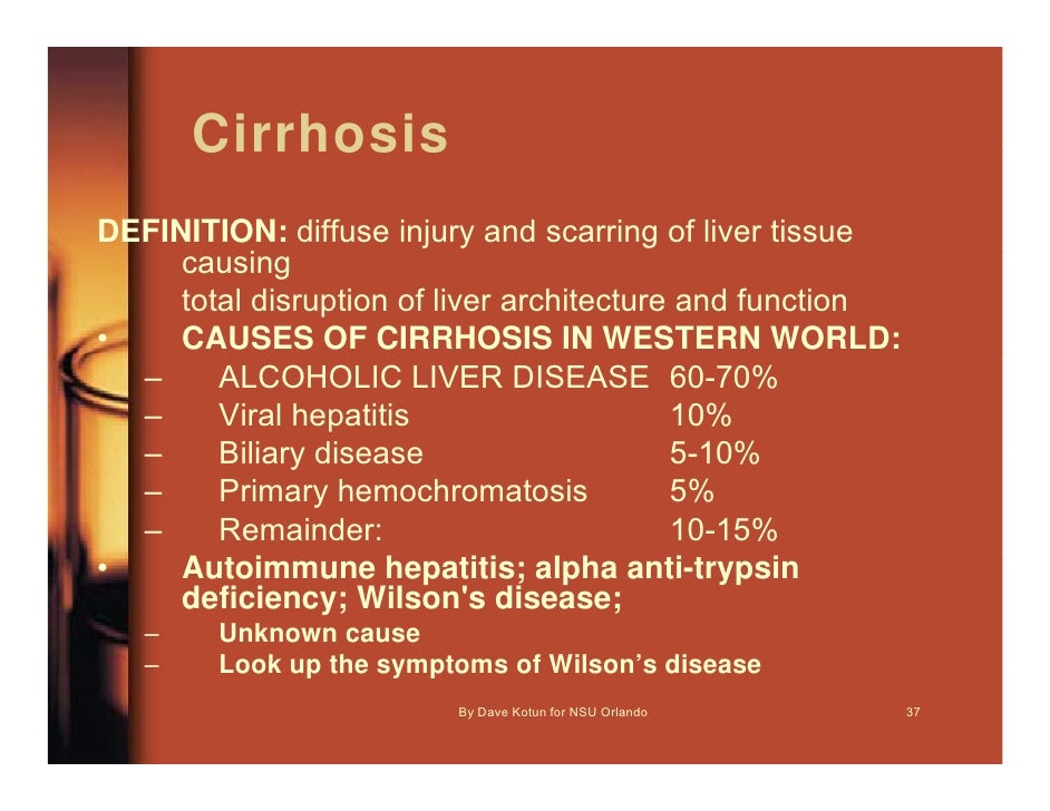 P A O 5600 Lecture 5 Liver Fx Tests 1hr Dave