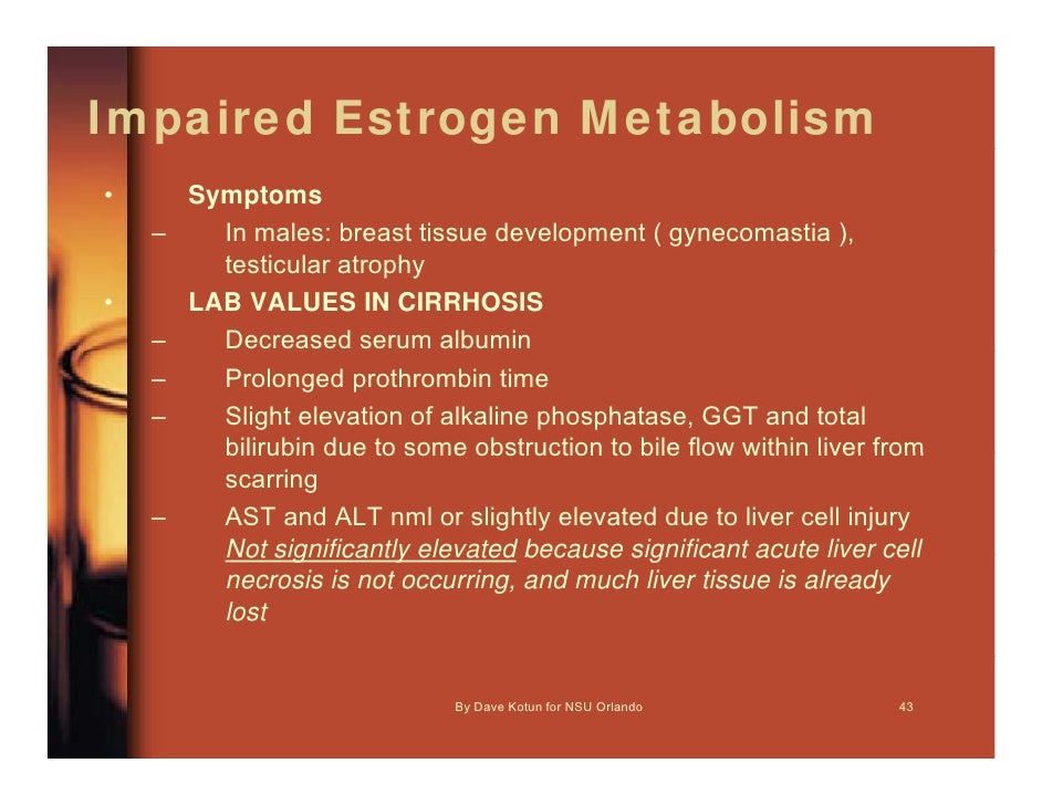 P A O 5600 Lecture 5 Liver Fx Tests 1hr Dave