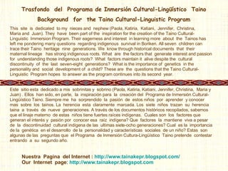 Transmitiendo Cultura / Transmitting Culture | PPT