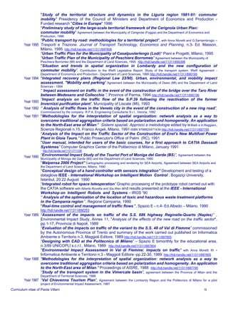 Paola Villani - Curriculum Vitae - Resume | PDF