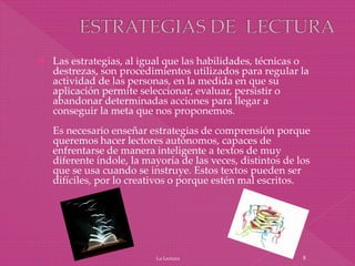 COMPRENSION LECTORA | PPTX