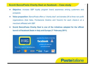 BancoPosta and Customer Engagement - Paolo Baldriga | PDF