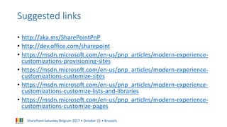 Upgrading from Full Trust Code to Add-In Model and SharePoint Framework | PPT