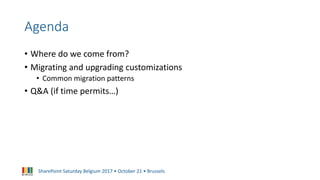 Upgrading from Full Trust Code to Add-In Model and SharePoint Framework | PPT
