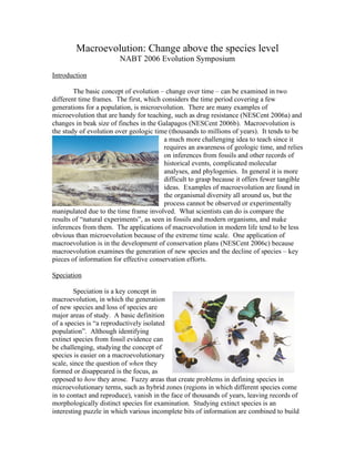 Pap.macroevolution | PDF