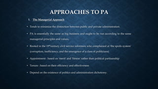 Public Administration in Pakistan | PPTX