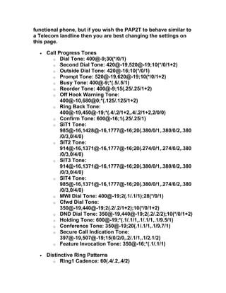 SIP Pap2 T Sip 1 SETTING | DOC