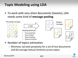 StreamGrid: Summarization of large-scale Events using Topic Modeling and Temporal Analysis | PPT
