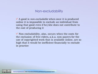 Economic theory in Copyright v the nature of property in Copyright | PDF