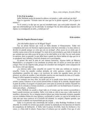 Papaito piernas largas | DOC