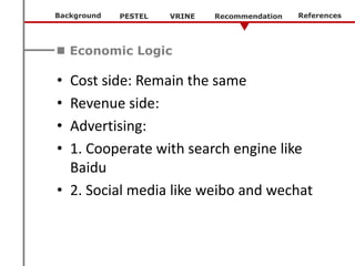 PESTEL and VRINE Analysis for Papa John's | PPTX