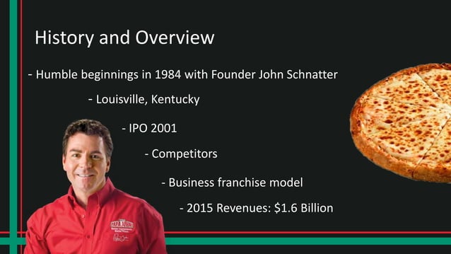 Papa john's final presentation | PPTX | Business Accounting & Finance | Business