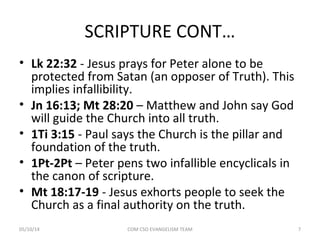 Papal infallibility | PPT