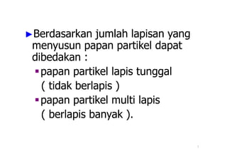 PAPAN PARTIKEL DAN PAPAN KOMPOSIT | PDF