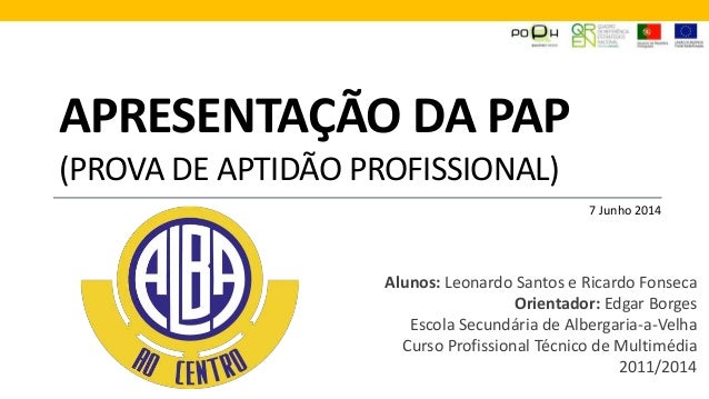 Apresentação PAP