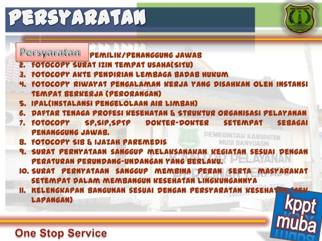 Paparan kppt tentang perizinan | PPT